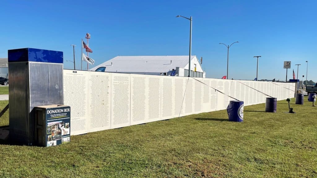 Global War on Terrorism Wall of Remembrance - Alton Amphitheater